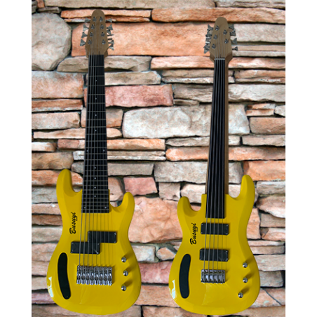 copy of 8 String Bass / 5 String Bass Double Sided Busuyi Guitar